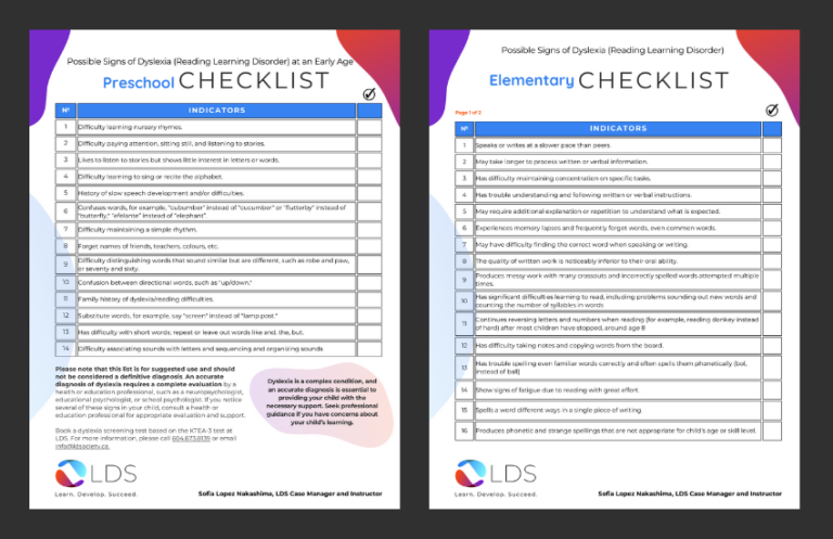 Possible Signs of Dyslexia | News & Articles